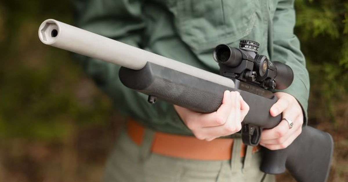 Discreet rimfire rifle has a built-in suppressor | Blade City