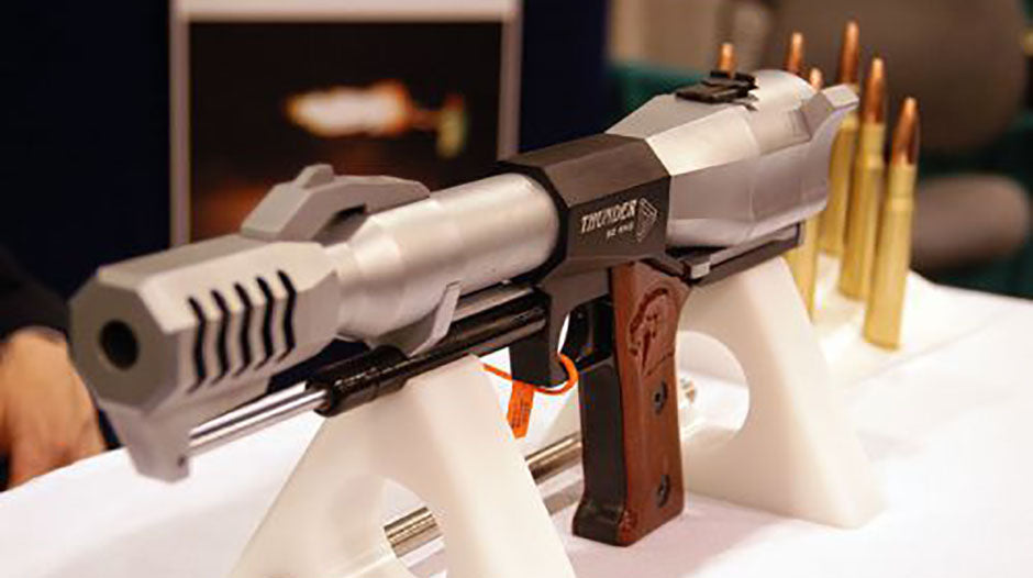 Shooting the Single Shot .50 BMG Pistol | Blade City