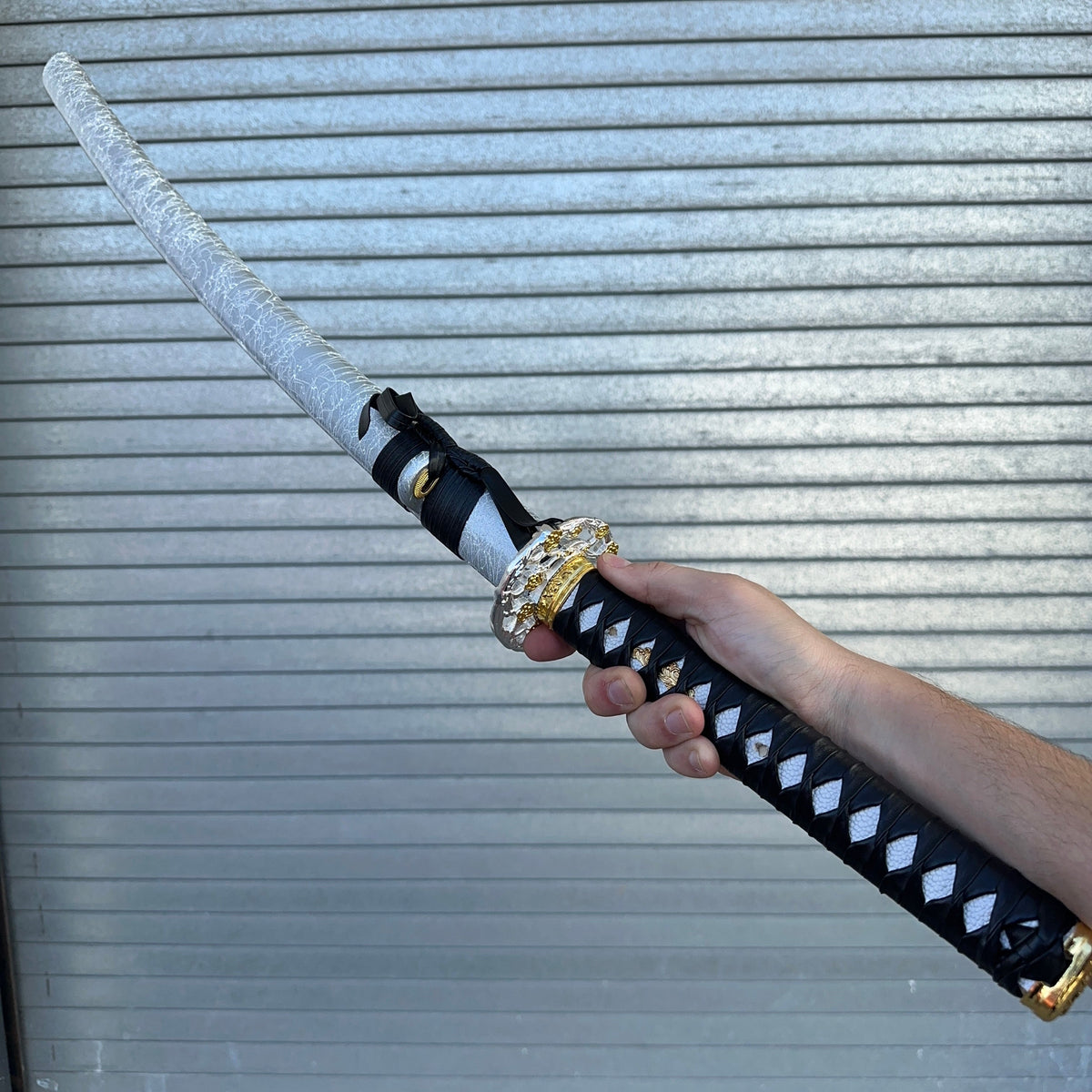 41″ 65Mn Spring Steel Blue Static Samurai Sword Katana | Blade City