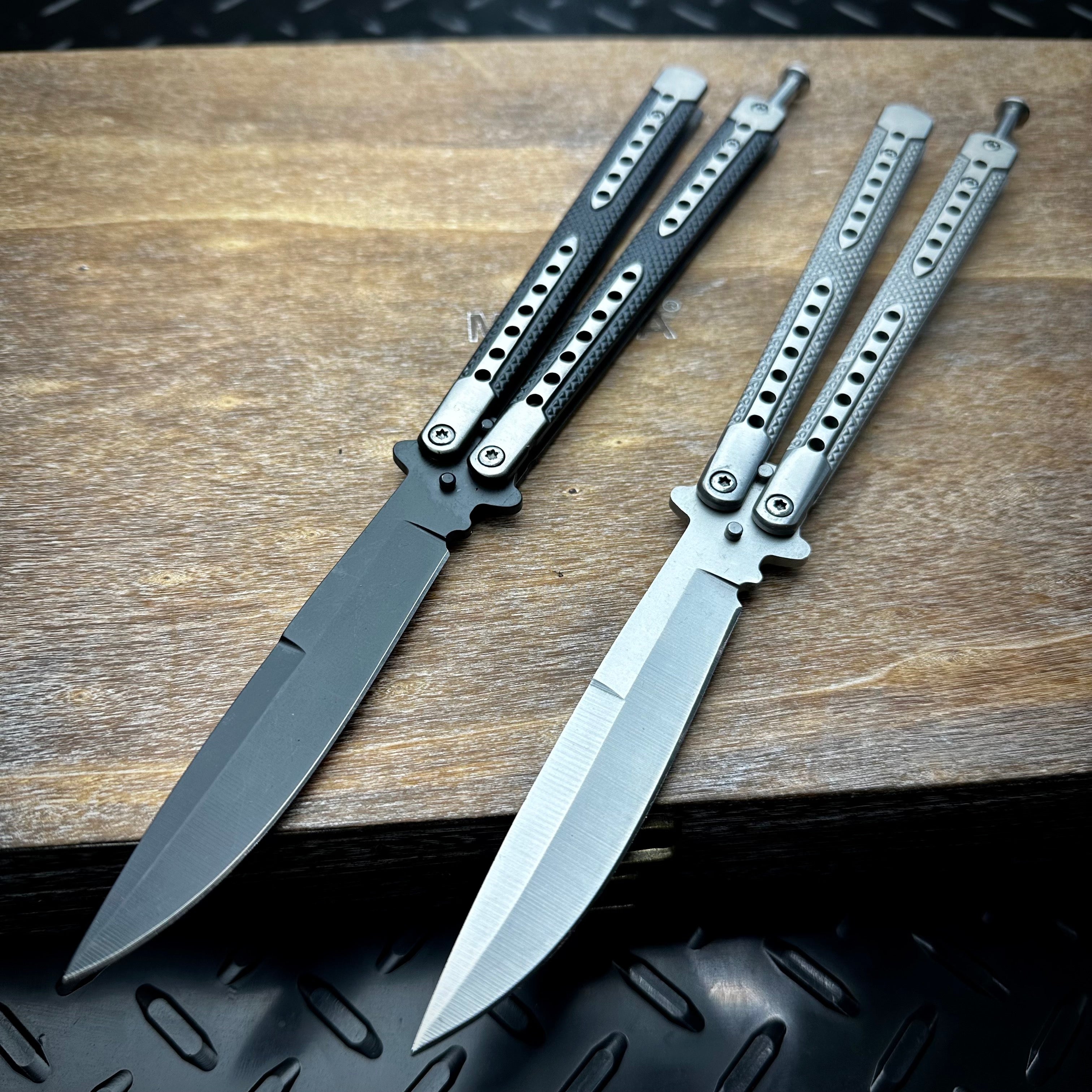 9 inch Striker Butterfly Balisong Knives | Blade City