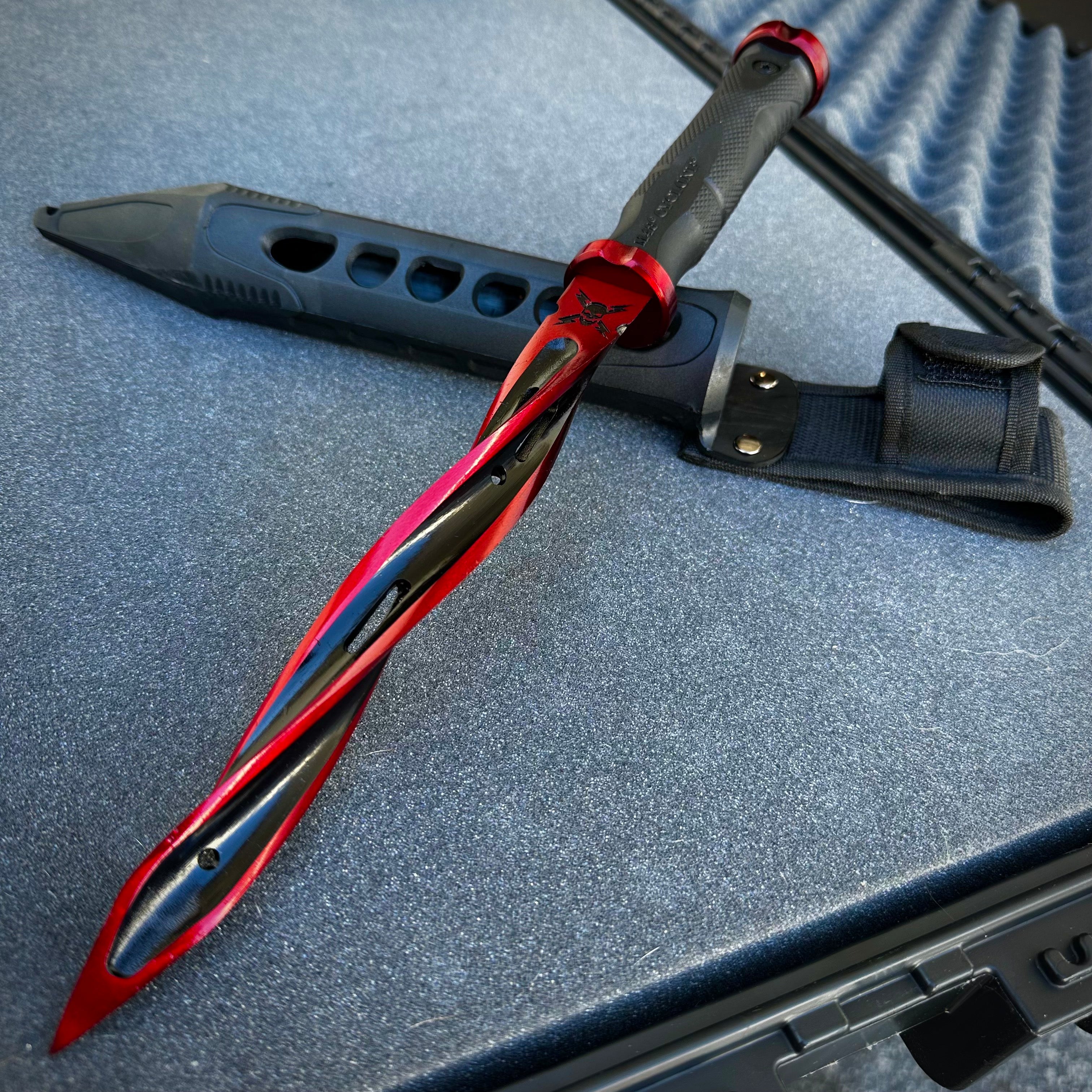 Cardinal Sin Red Mayhem Knife Collection Sold Separately | Blade City