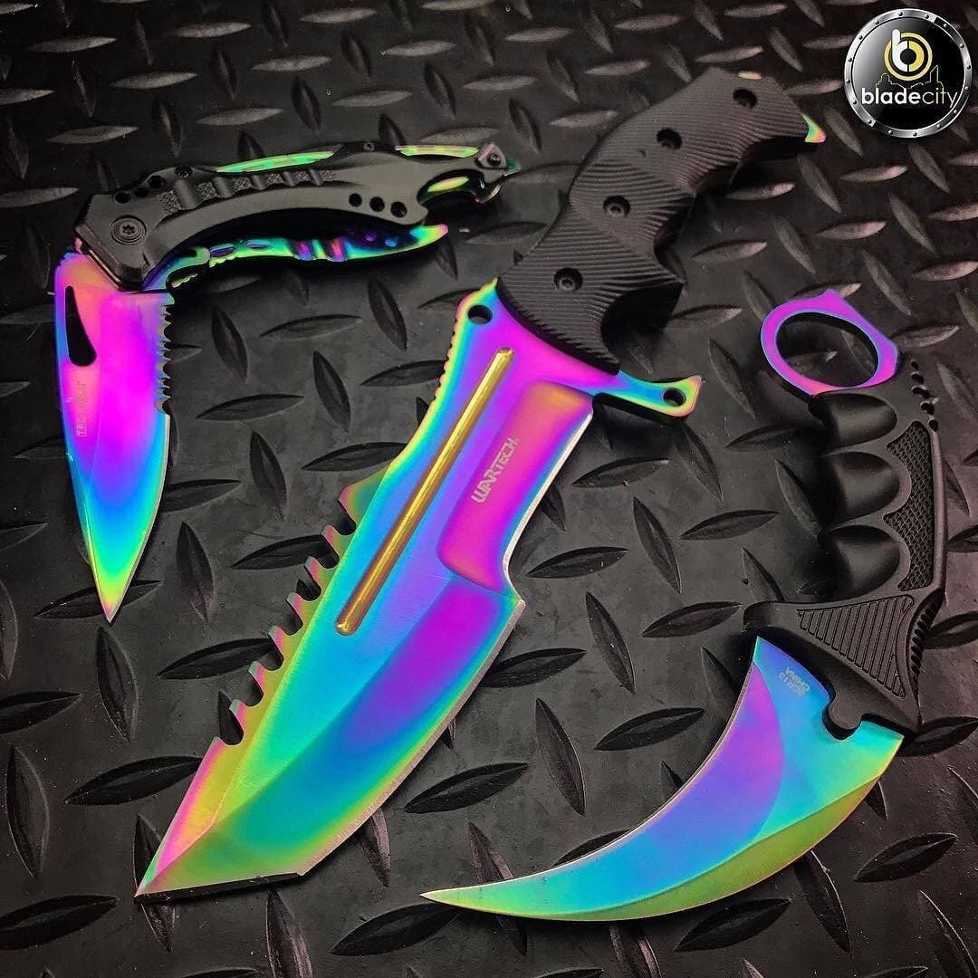 3 Piece Spectrum Knife Set | Blade City