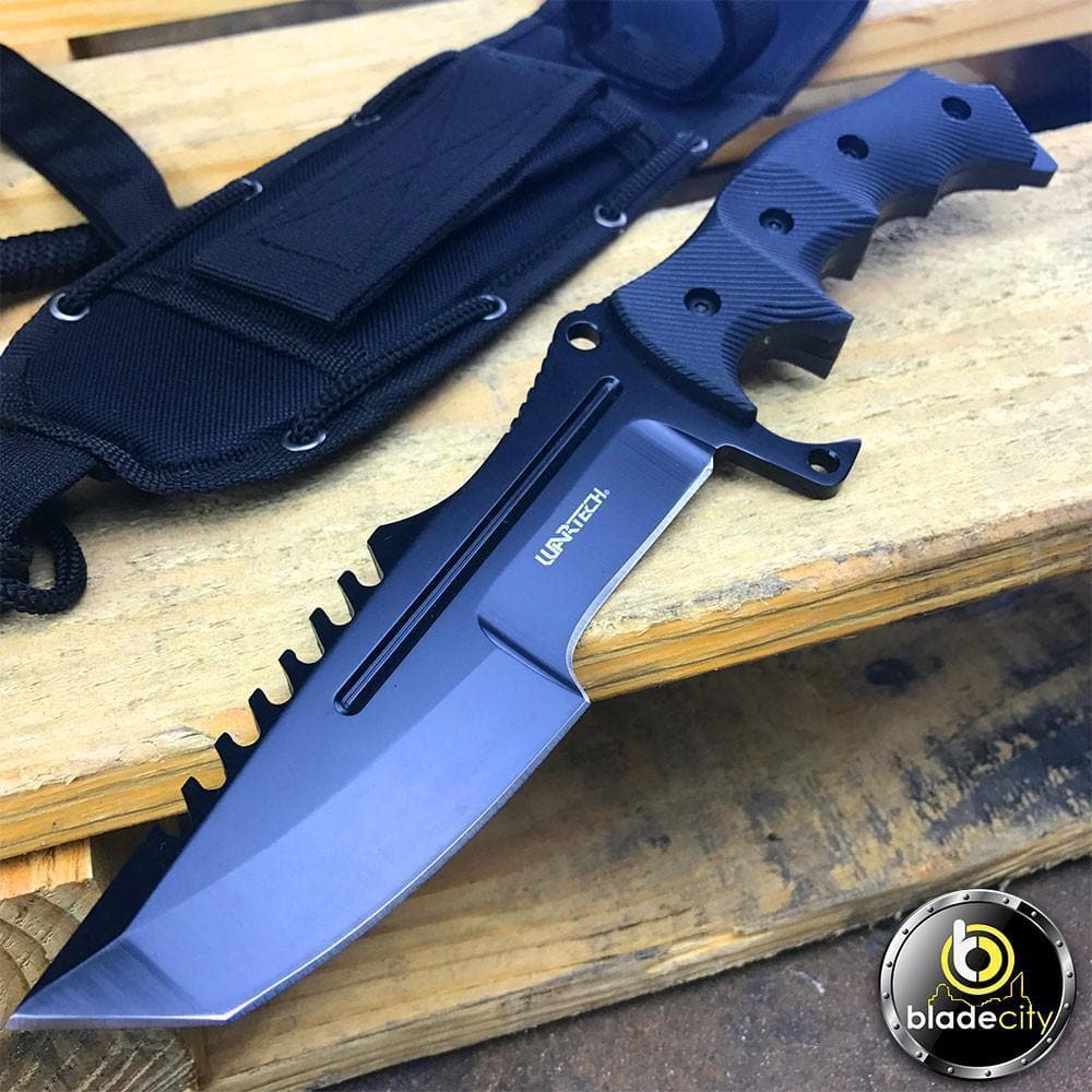 Black Huntsman Knife | Blade City | CS Video Game Blade