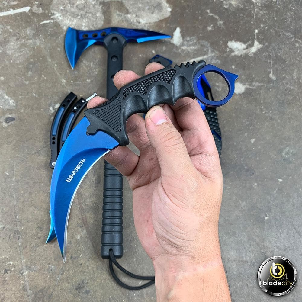 Blue Sub-Zero 5-Piece Knife Set | Blade City