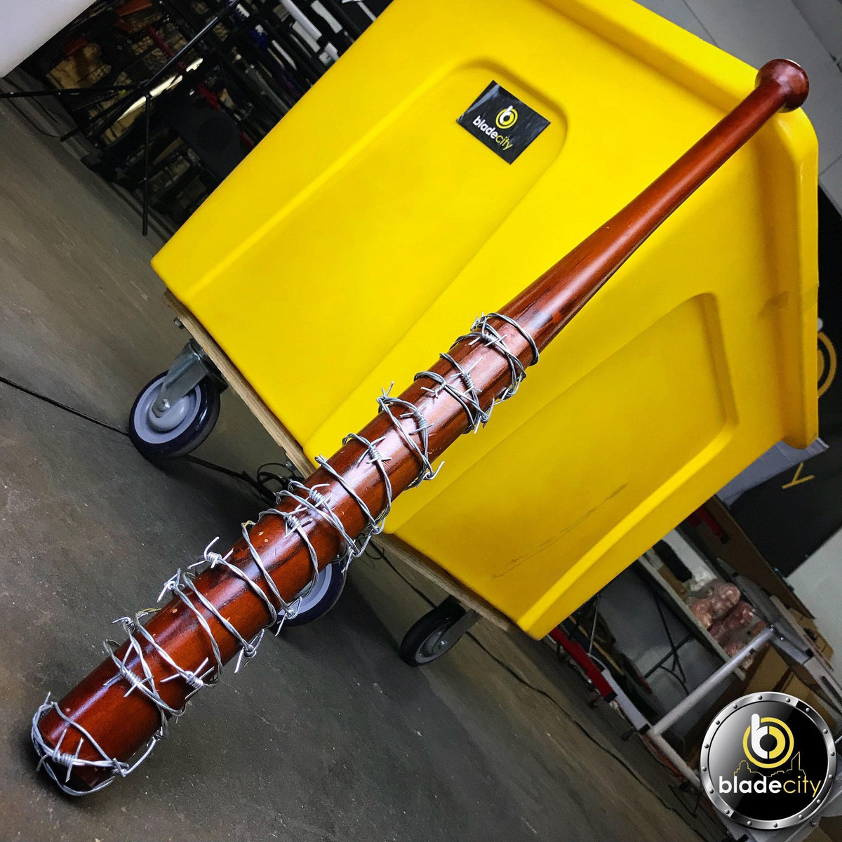 Lucille - Barbed Wire Wrapped Baseball Bat | Blade City