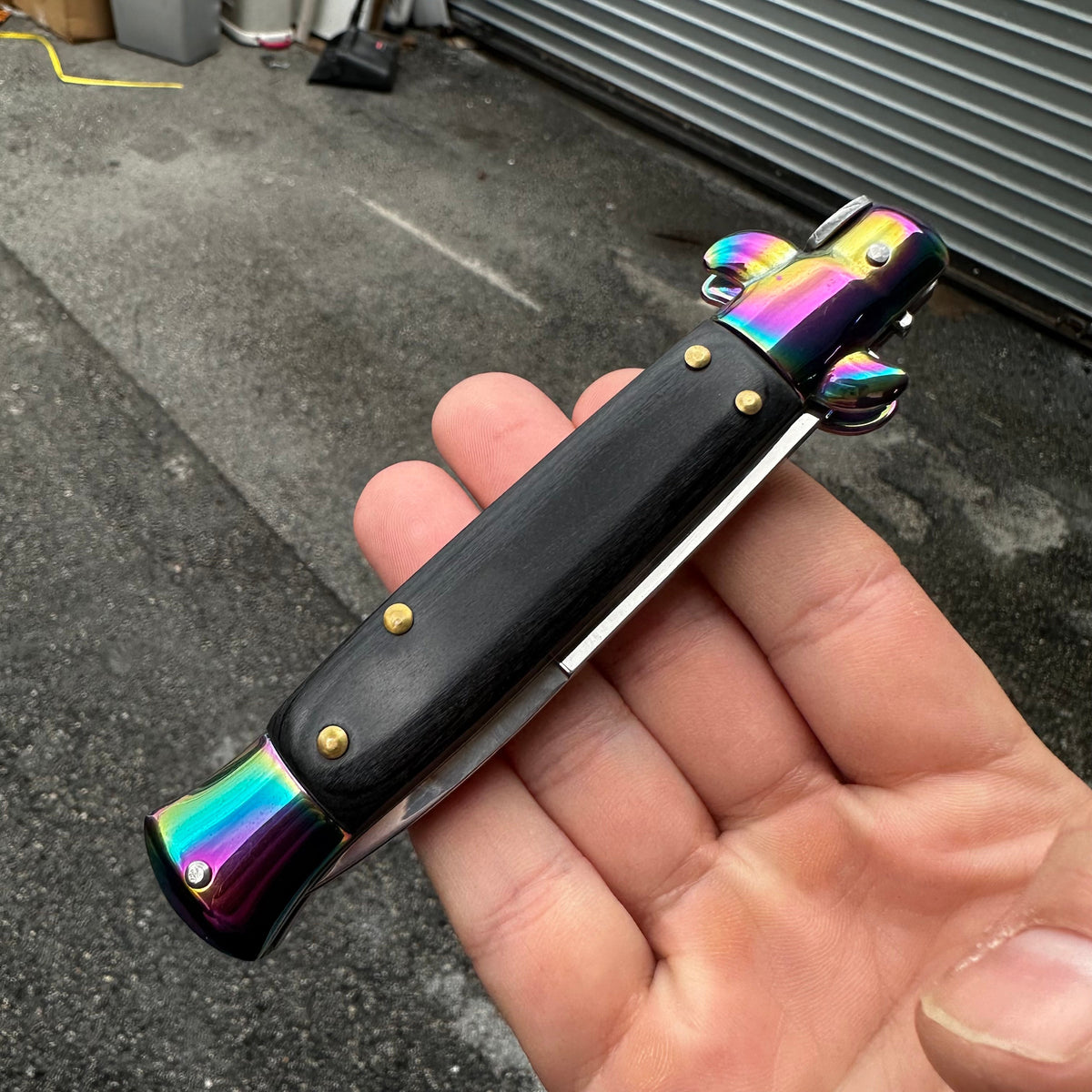 Plasma OG Italian Stiletto Switchblade Knife | Blade City