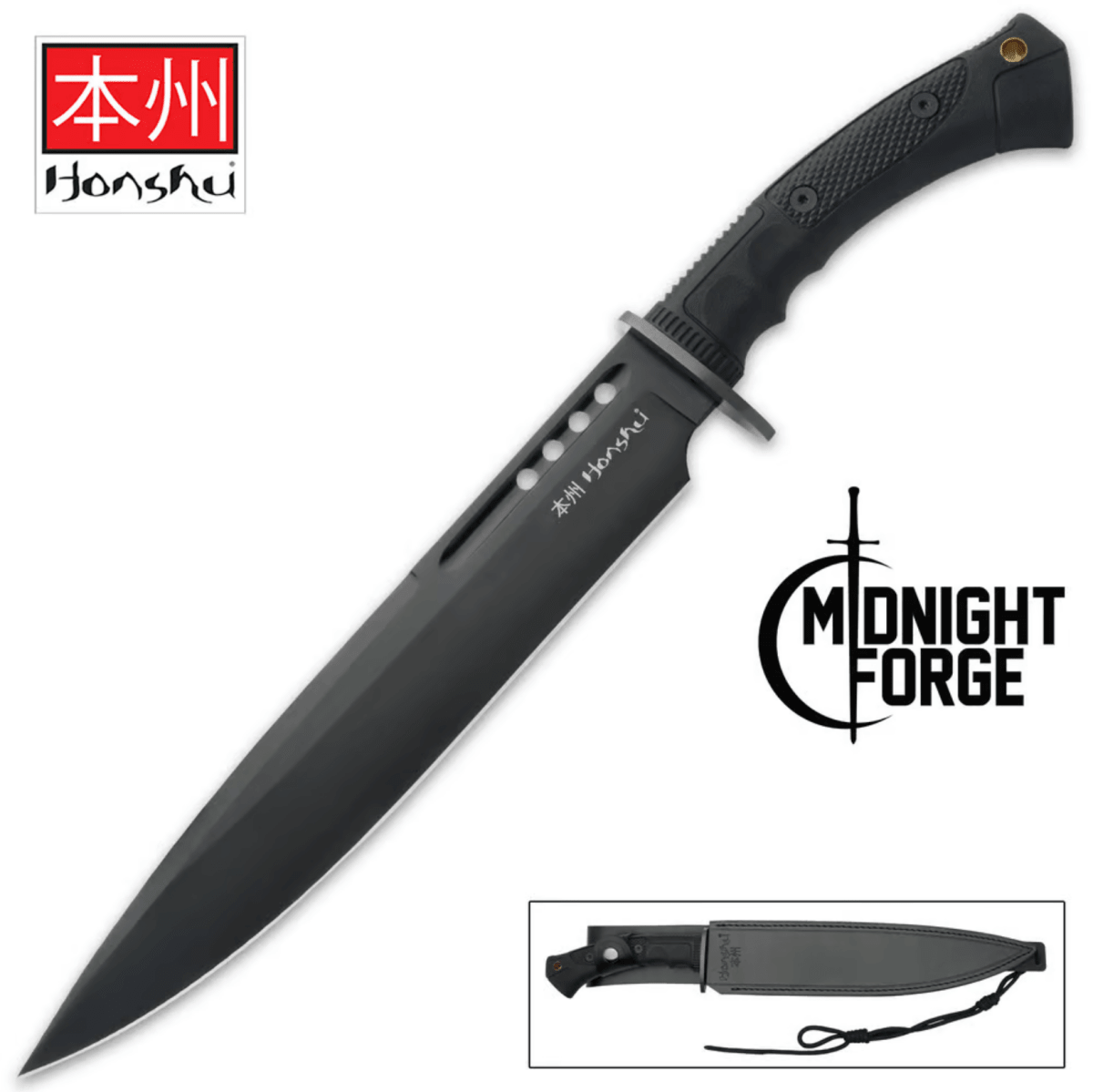 Honshu Boshin Midnight Forge Toothpick Knife | Blade City