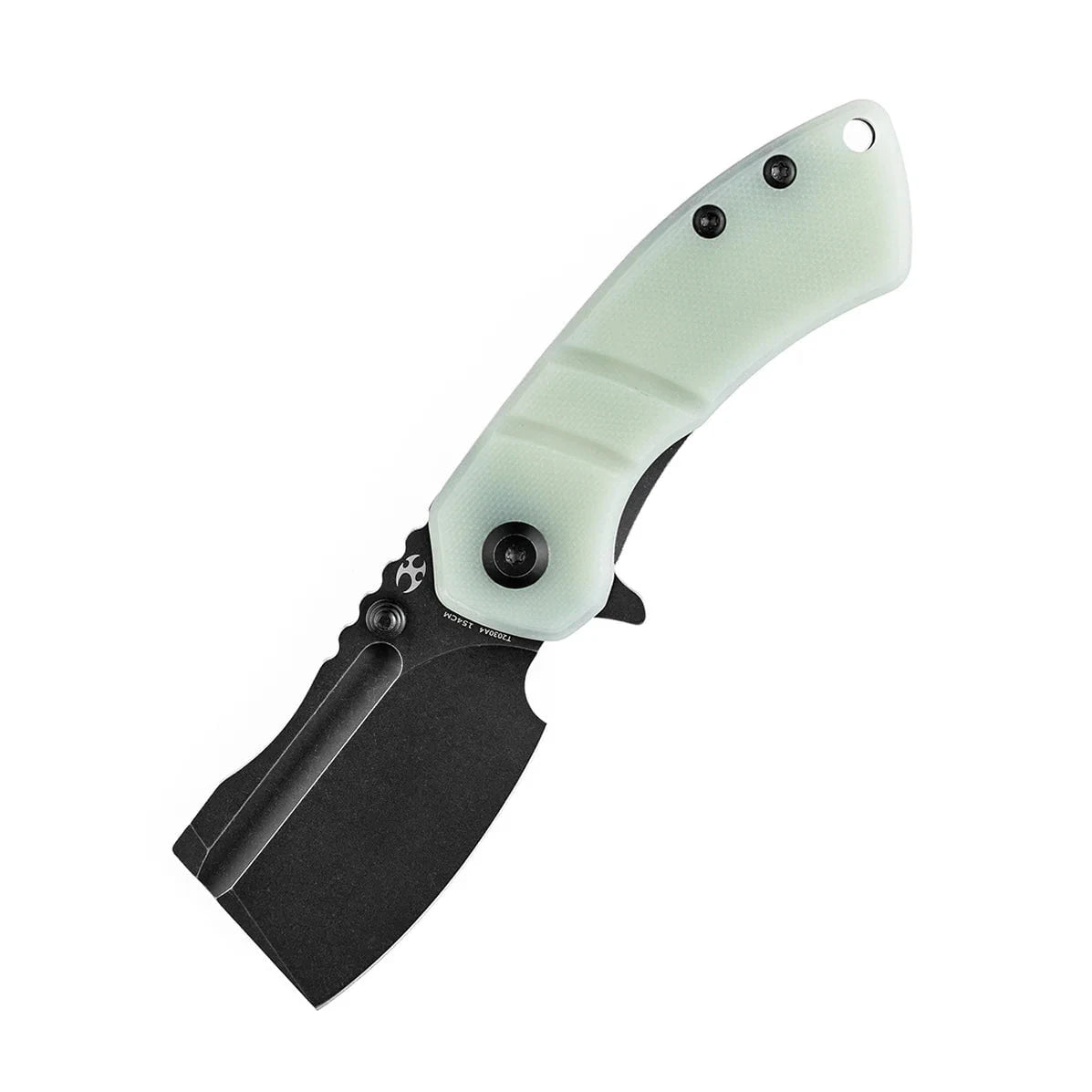 Kansept Korvid M T2030A4 – 2.45" 154CM Cleaver Blade, Jade G10 Handle ...
