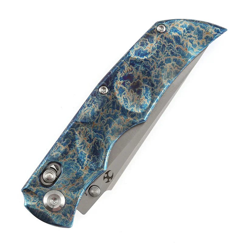 Kansept SIF Crossbar Lock Knife | S35VN Titanium EDC Folder | Blade City