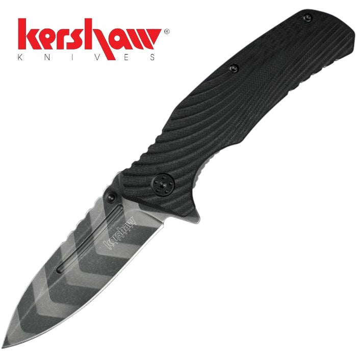 Kershaw Trace Drop Point Assisted Opening Knife | Blade City