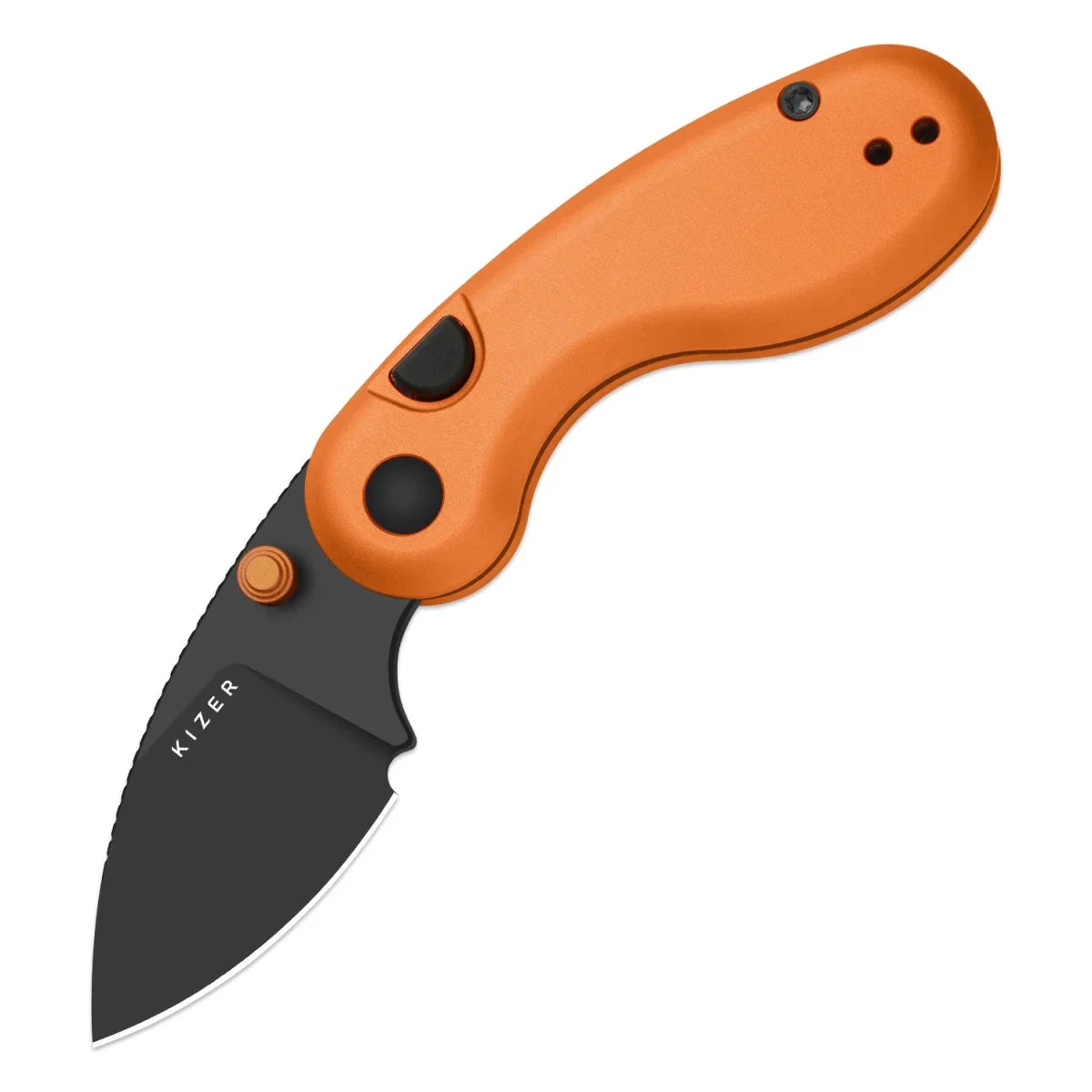 Kizer Microbe V2742A3 – 14C28N Blade & Aluminum Handle Folding Knife ...
