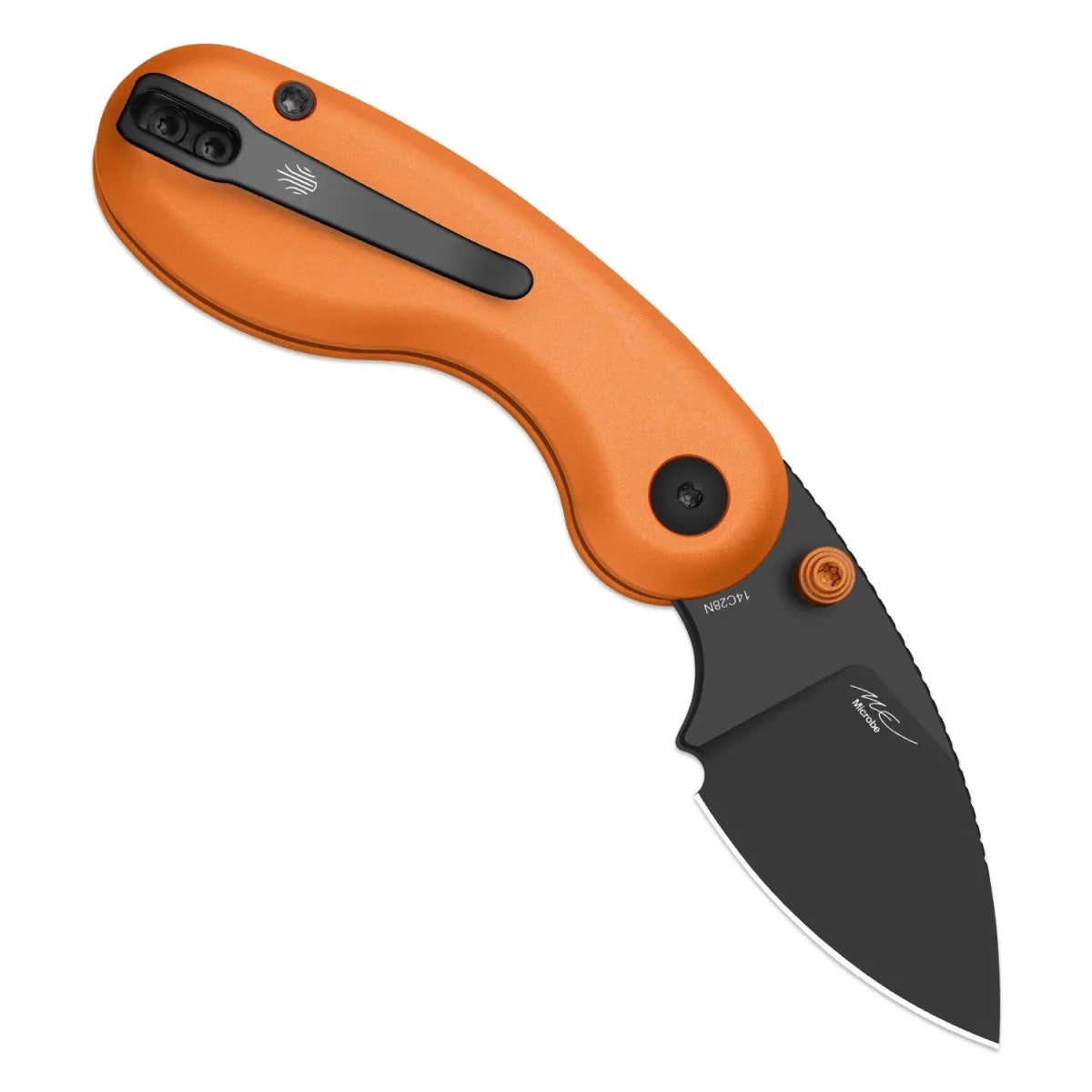 Kizer Microbe V2742A3 – 14C28N Blade & Aluminum Handle Folding Knife ...