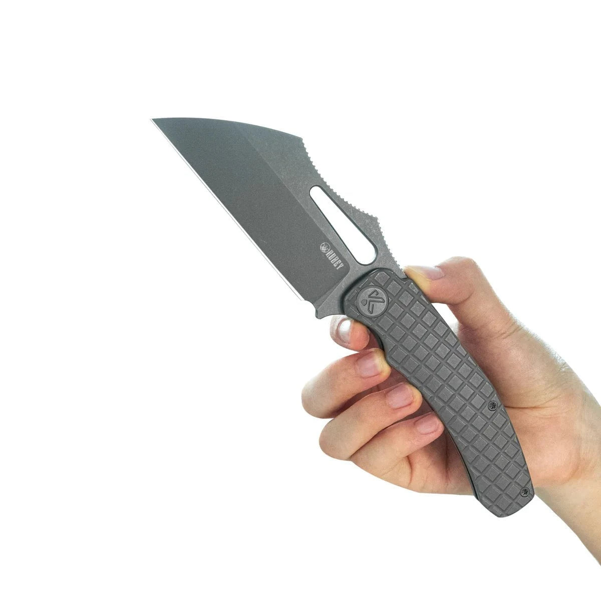 Kubey Sylow KU260C – 3.46" 14C28N Darkwash Wharncliffe Blade, Darkblast ...