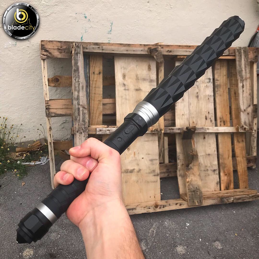 MEGA ELECTRO BLASTER TACTICAL FLASHLIGHT STUN GUN | Blade City