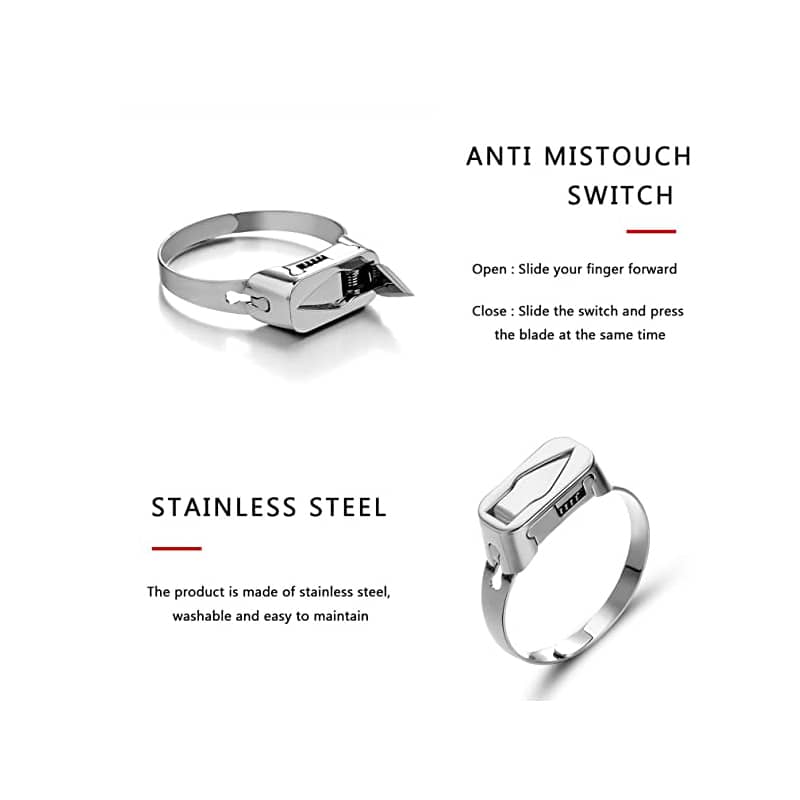 Buy Metal Self Defense Ring Knife | Blade City