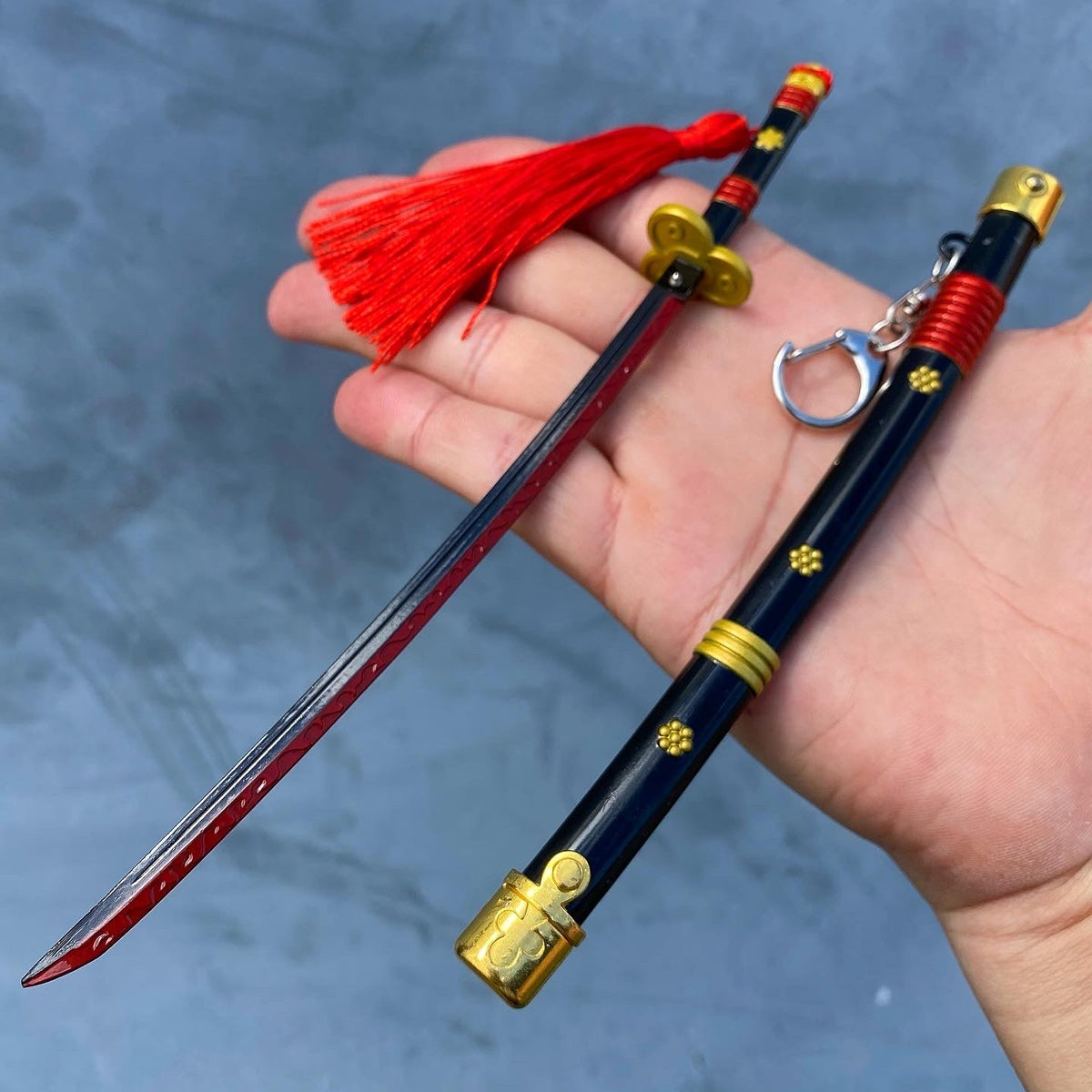 Micro Enma Katana (Black) + Stand | Blade City