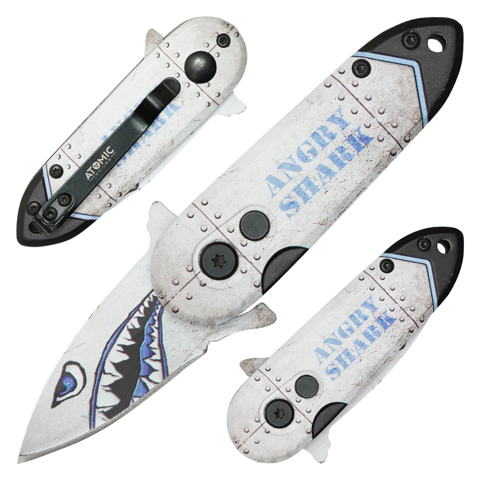 Mini Bomber Push Button Switchblade Knife | Blade City