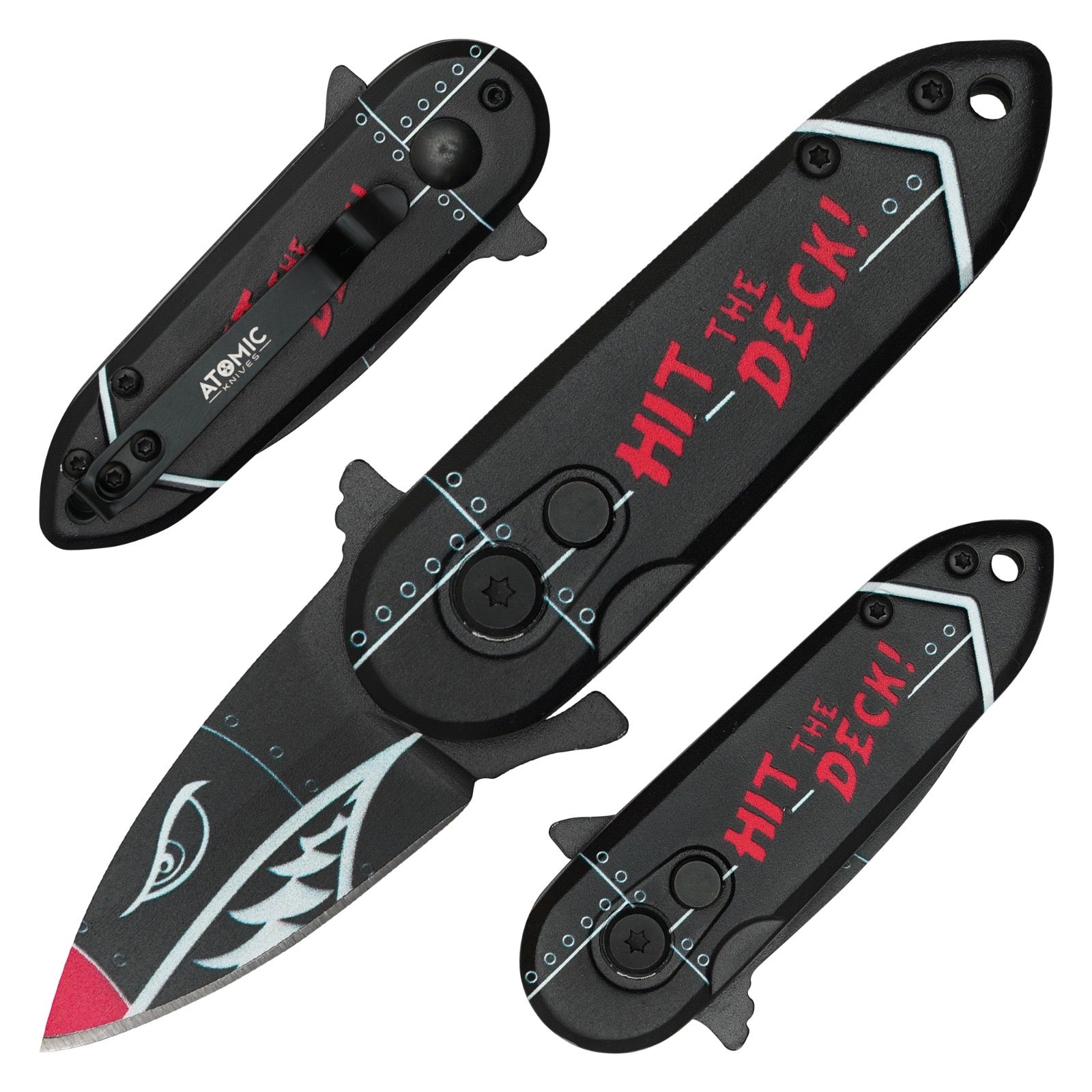 Mini Bomber Push Button Switchblade Knife | Blade City