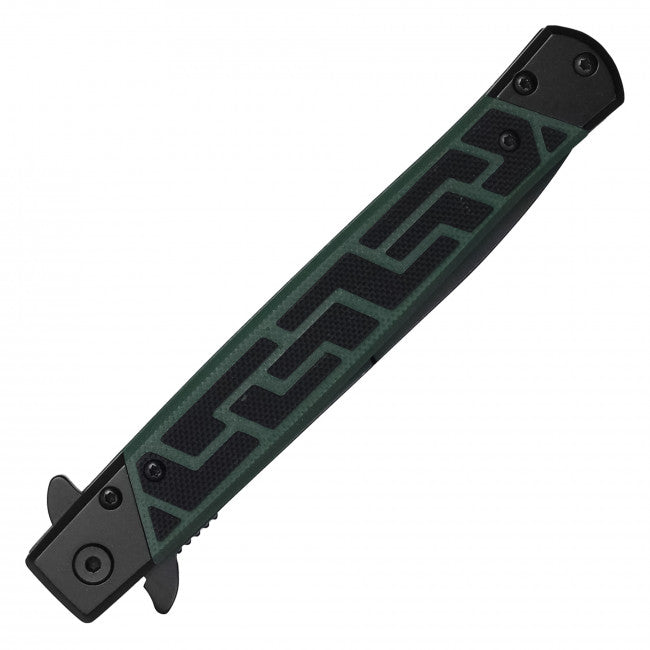 Needler Patterned G10 Folding Stiletto Knives | Blade City