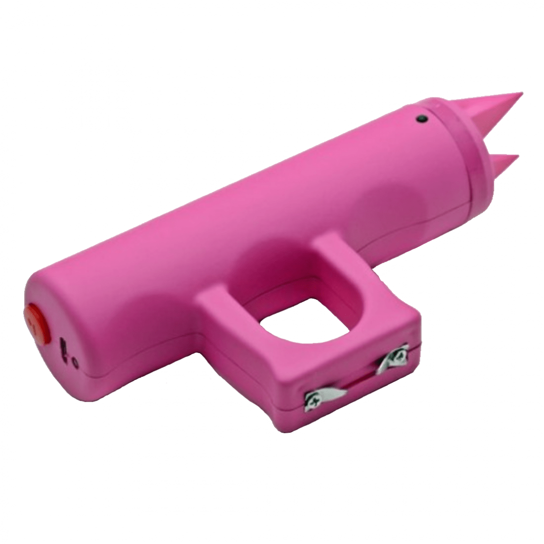 Pink Spiked Jogger Stun Gun with Alarm and USB Charger | Blade City