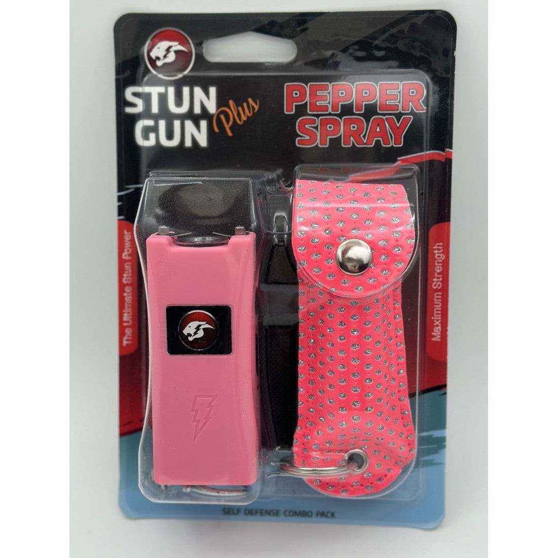 Pink Stun Gun & Pepper Spray COMBO | Blade City