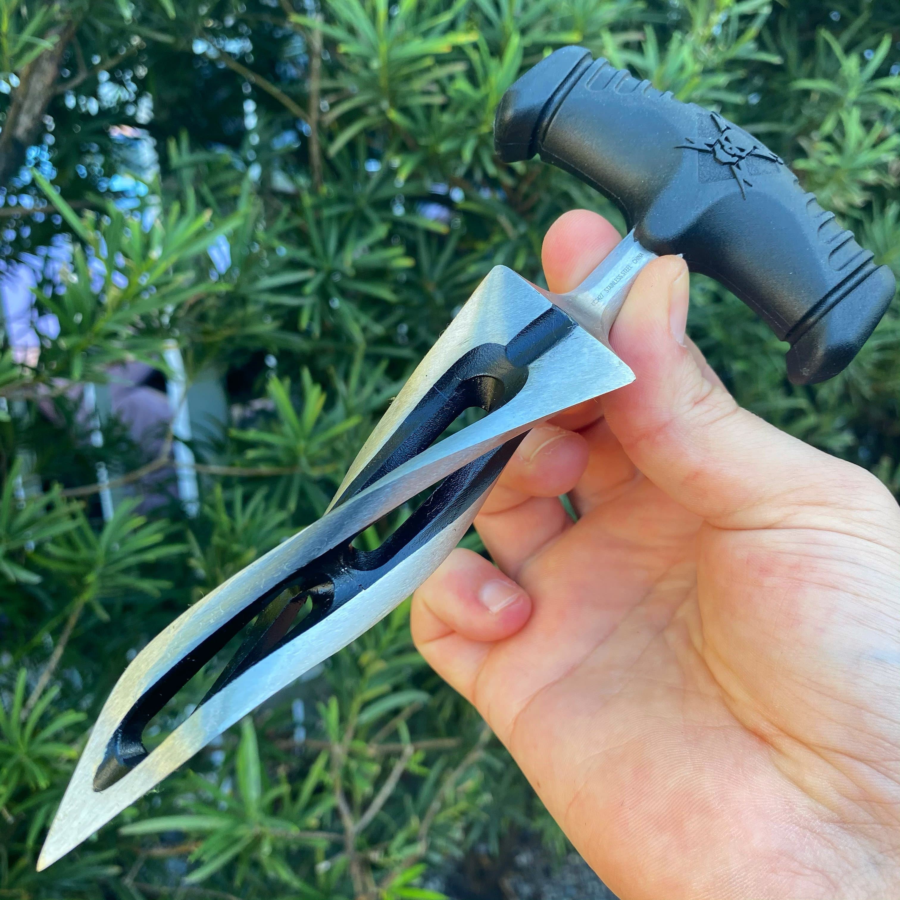 Push Dagger M48 Cyclone And Sheath | Blade City