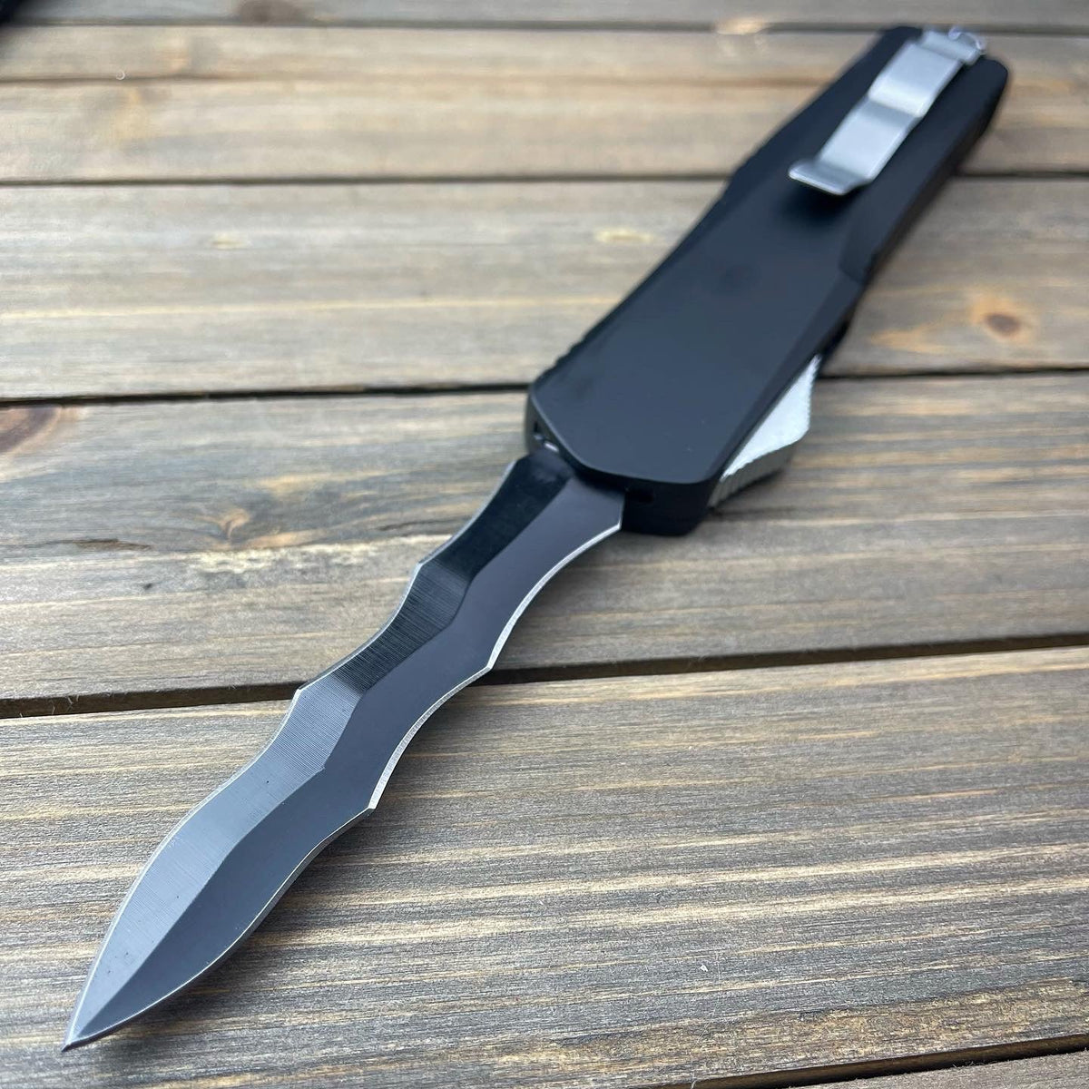Serpent Tongue Kriss Blade OTF Knives | Blade City
