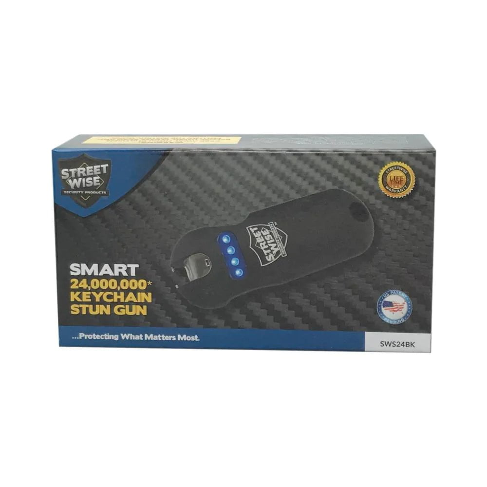 Streetwise SMART Keychain Stun Gun Black | Blade City