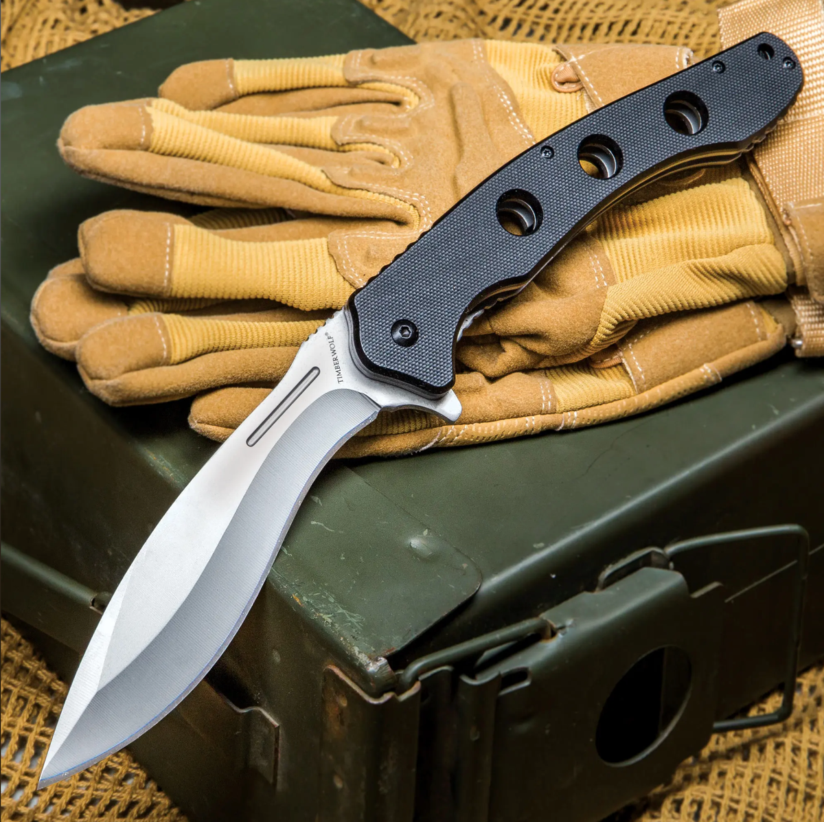 Tactical Beast Folding Kukri Pocket Knife | Blade City
