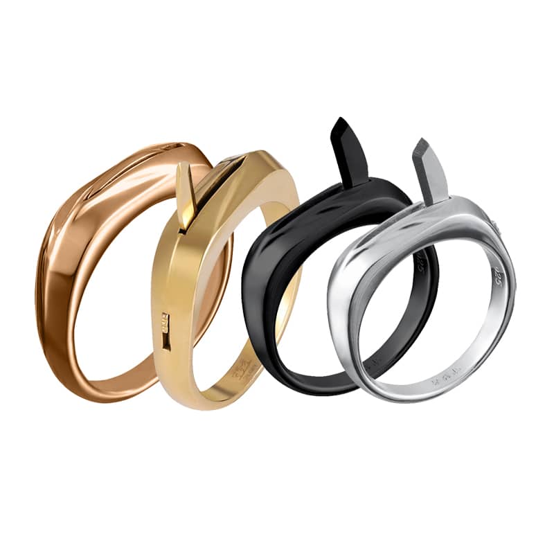 Buy Titanium Steel Self Defense Ring | Blade City