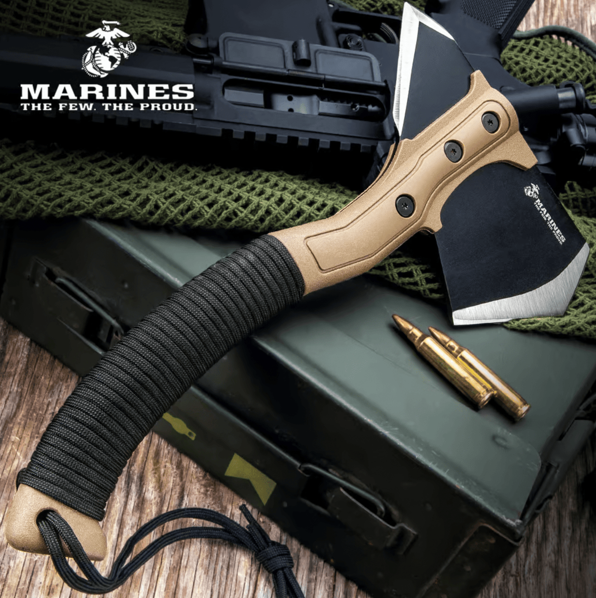 USMC Desert Ops 3 piece Knife Set | Blade City